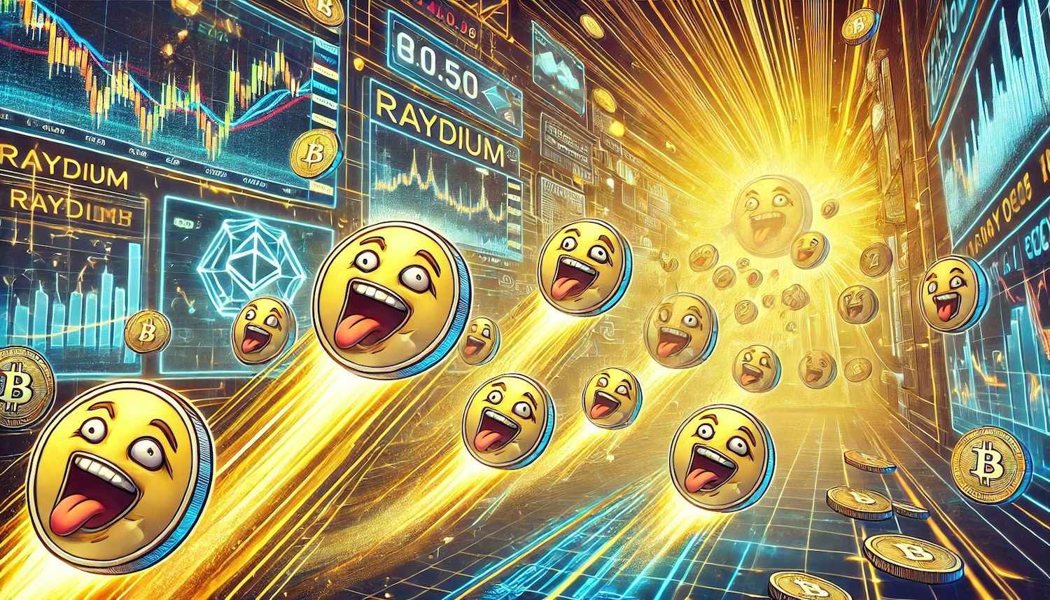 RAY Token Surges 28% After Raydium Unveils Meme Coin Platform | Yellow.com