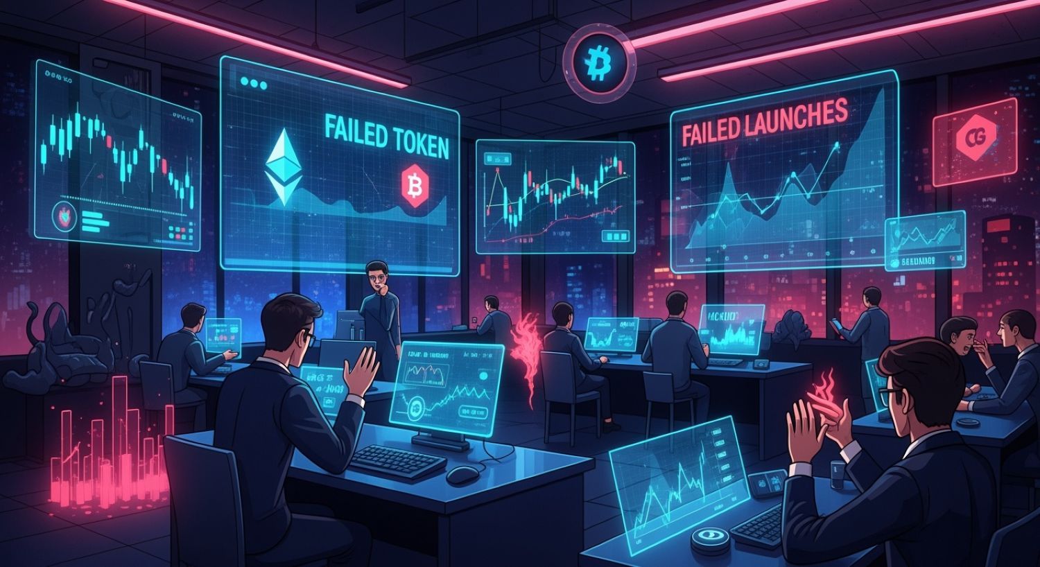 Il grande crollo dei token 2025: 100 lanci su 118 in rosso – cosa è ...