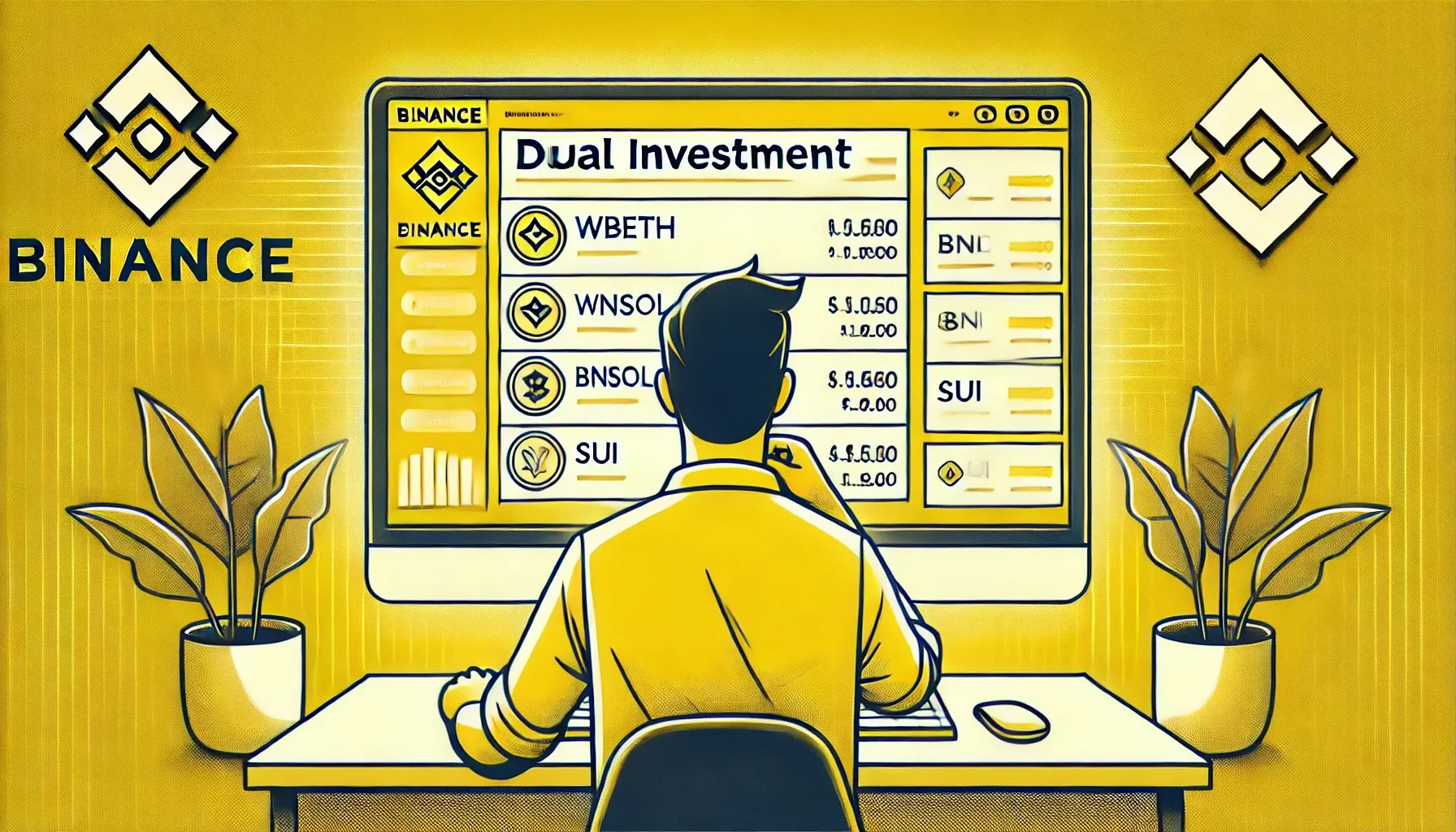 Binance responde a la demanda de DeFi y Staking al incluir SUI, BNSOL, WBETH en Inversión Dual ...