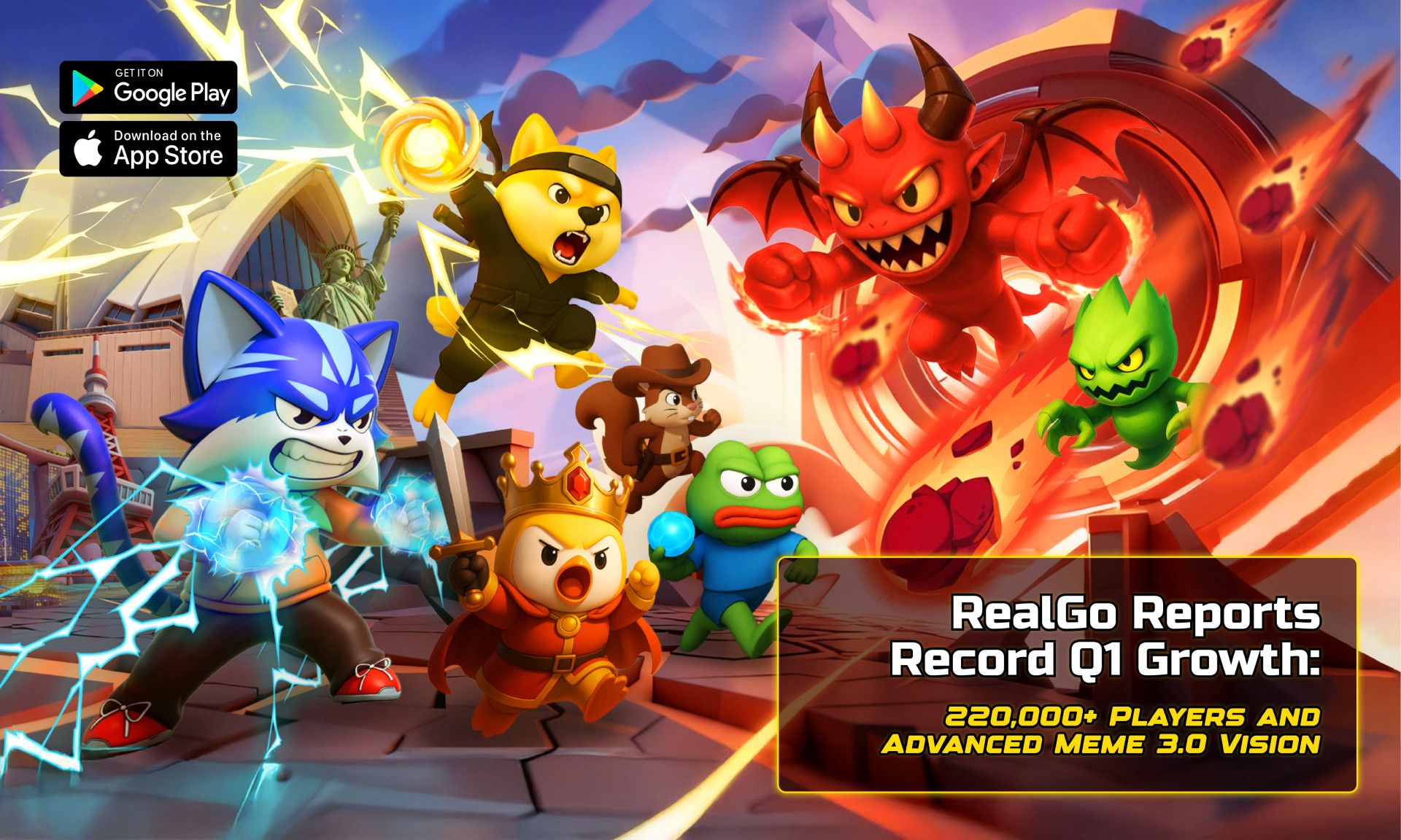 RealGo Reports Record Q1 Growth: 220,000+ Players and Advanced Meme 3.0 ...